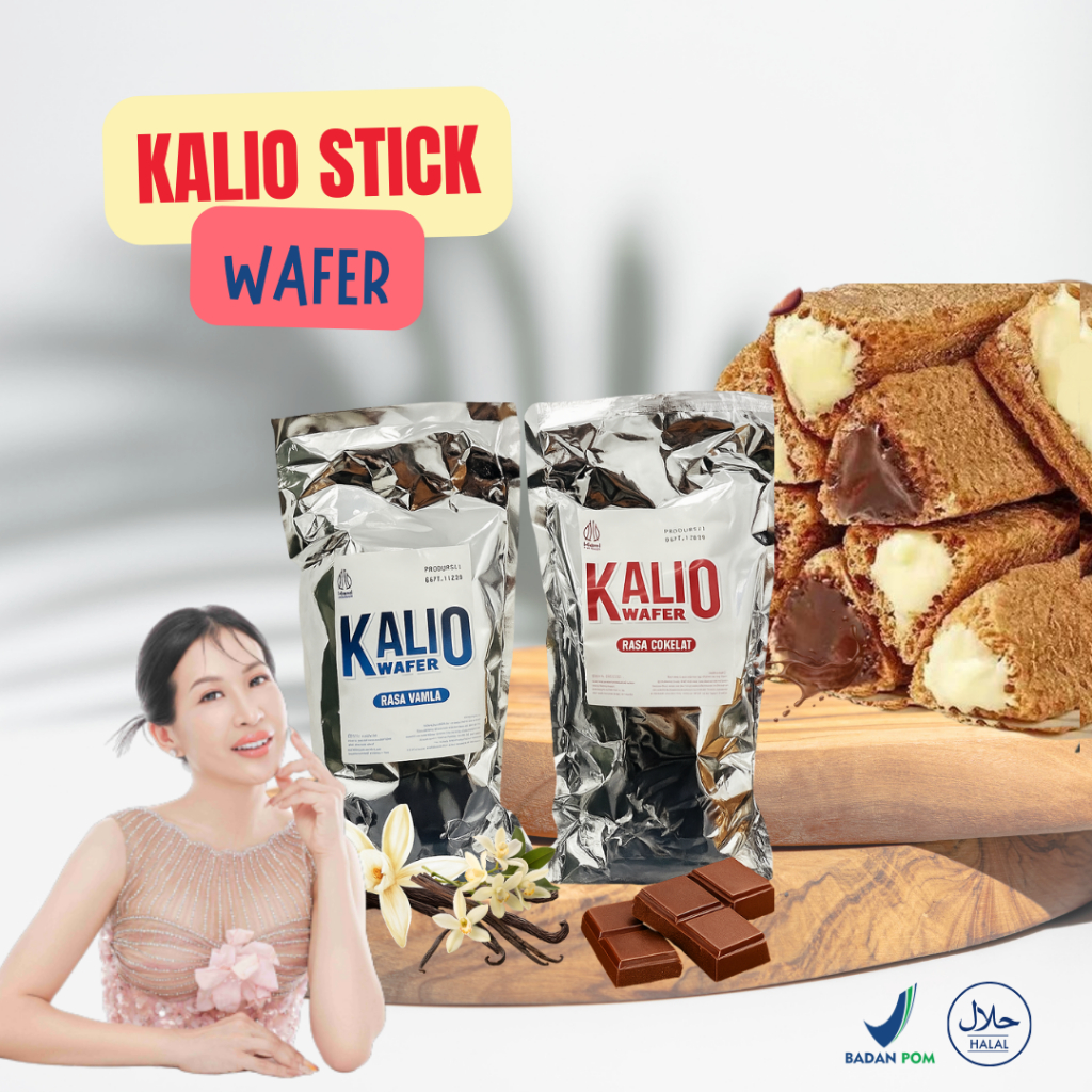 Jual Wafer KALIO / Snack Biskuit Coklat kalio Taiko stick/snack ...