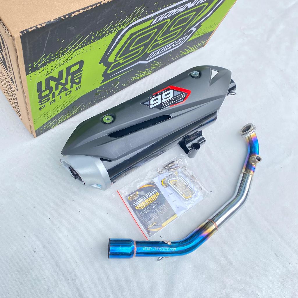 Jual knalpot honda Stylo 160cc standar racing super adem 99 racing type ...