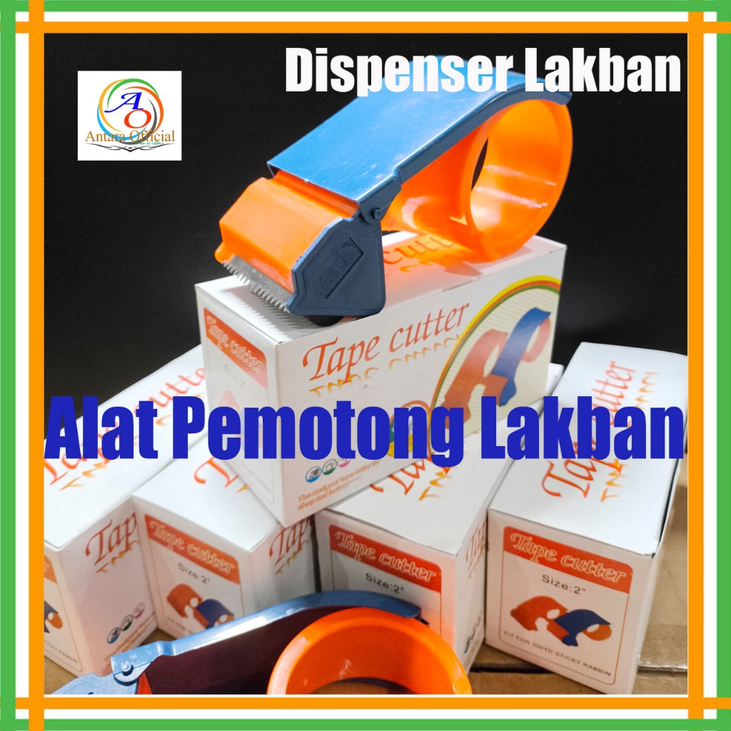 Jual Dispenser Lakban 2 Inchi Alat Potong Lakban Tape Cutter Packaging ...