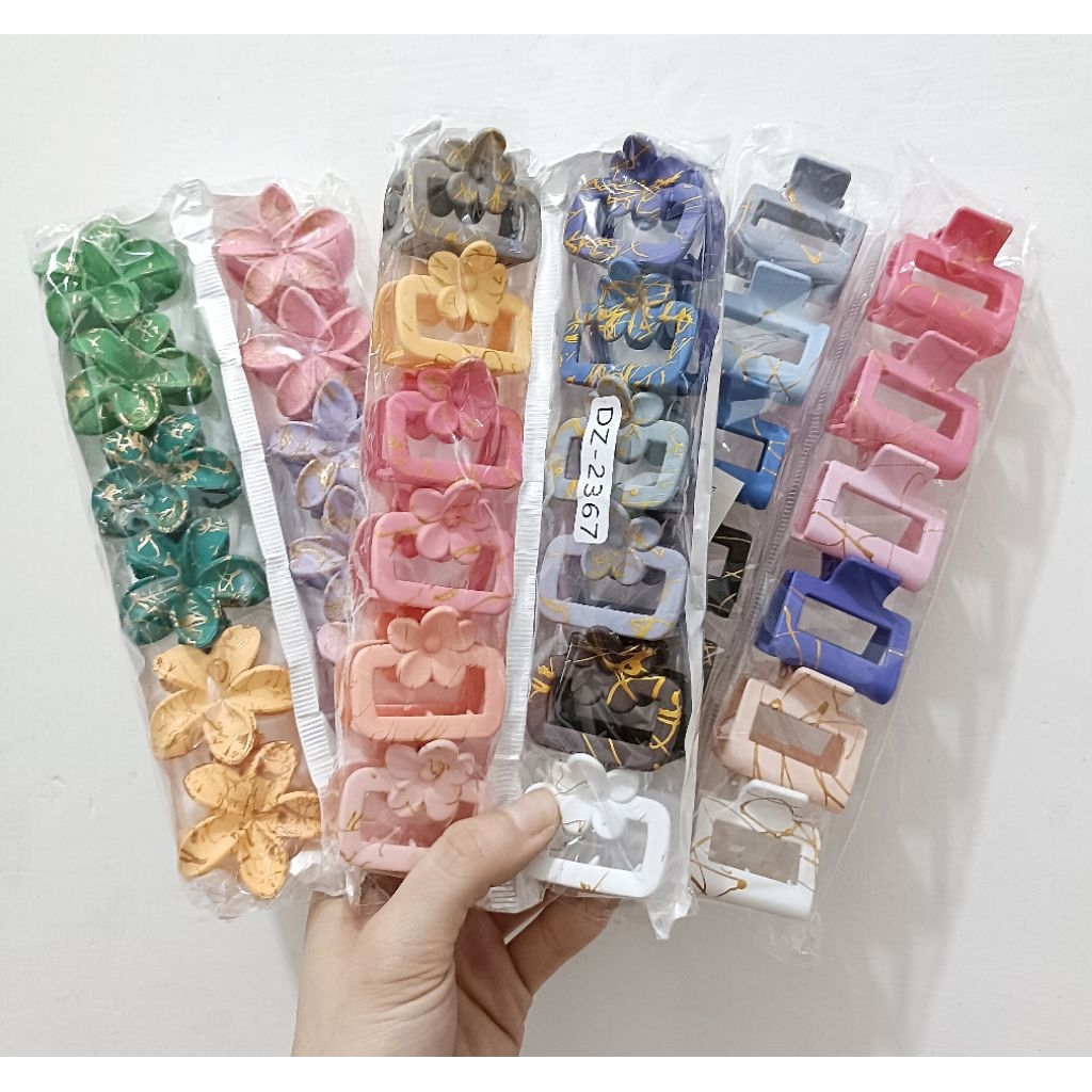 Jual ELSTUFF1116 JEDAI MINI JEPIT RAMBUT MINI KOTAK BUNGA KAMBOJA ...