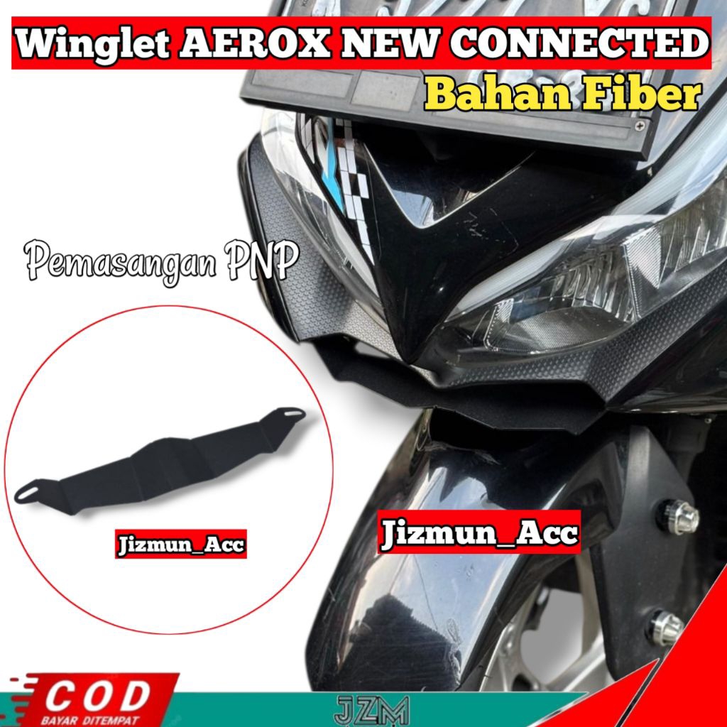 Jual WINGLET BAWAH AEROX NEW CONNECTED | Shopee Indonesia