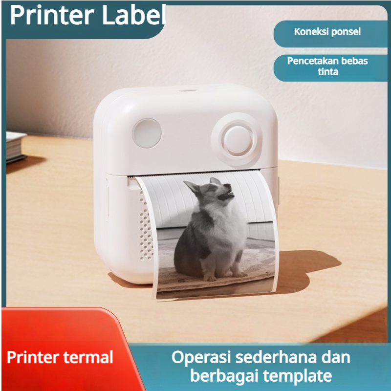 Jual Printer bluetooth mini printer thermal bluetooth pencetakan termal ...