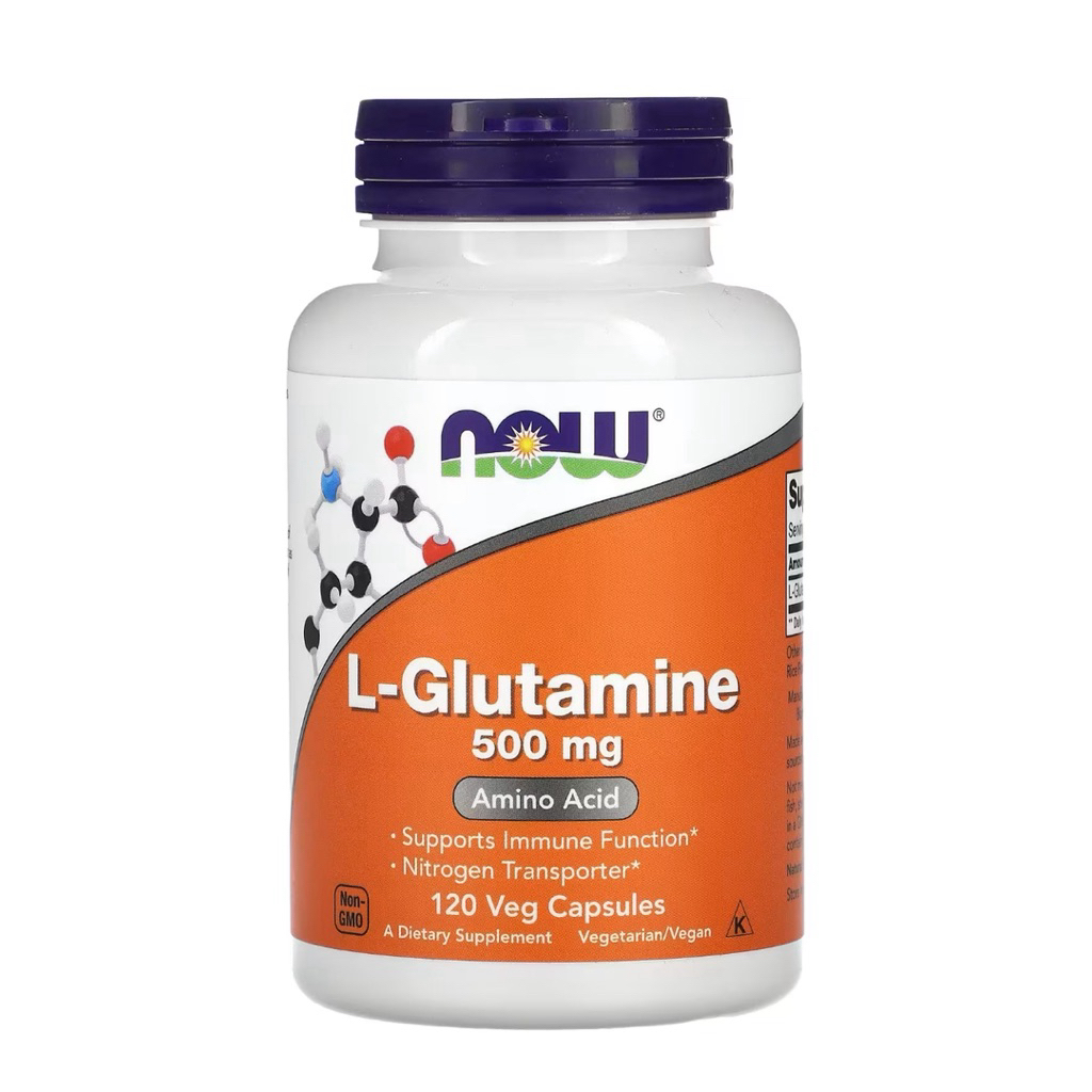 Jual NOW FOOD L-GLUTAMINE GLUTAMINE 500 MG 120 VEG CAPSULES UNTUK ...