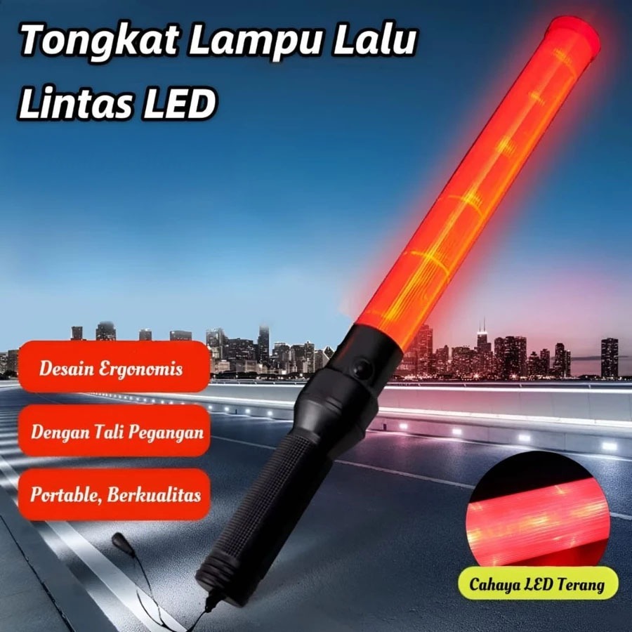 Jual Lampu Lalu Lintas/Tongkat Lalin Juru Parkir | Shopee Indonesia