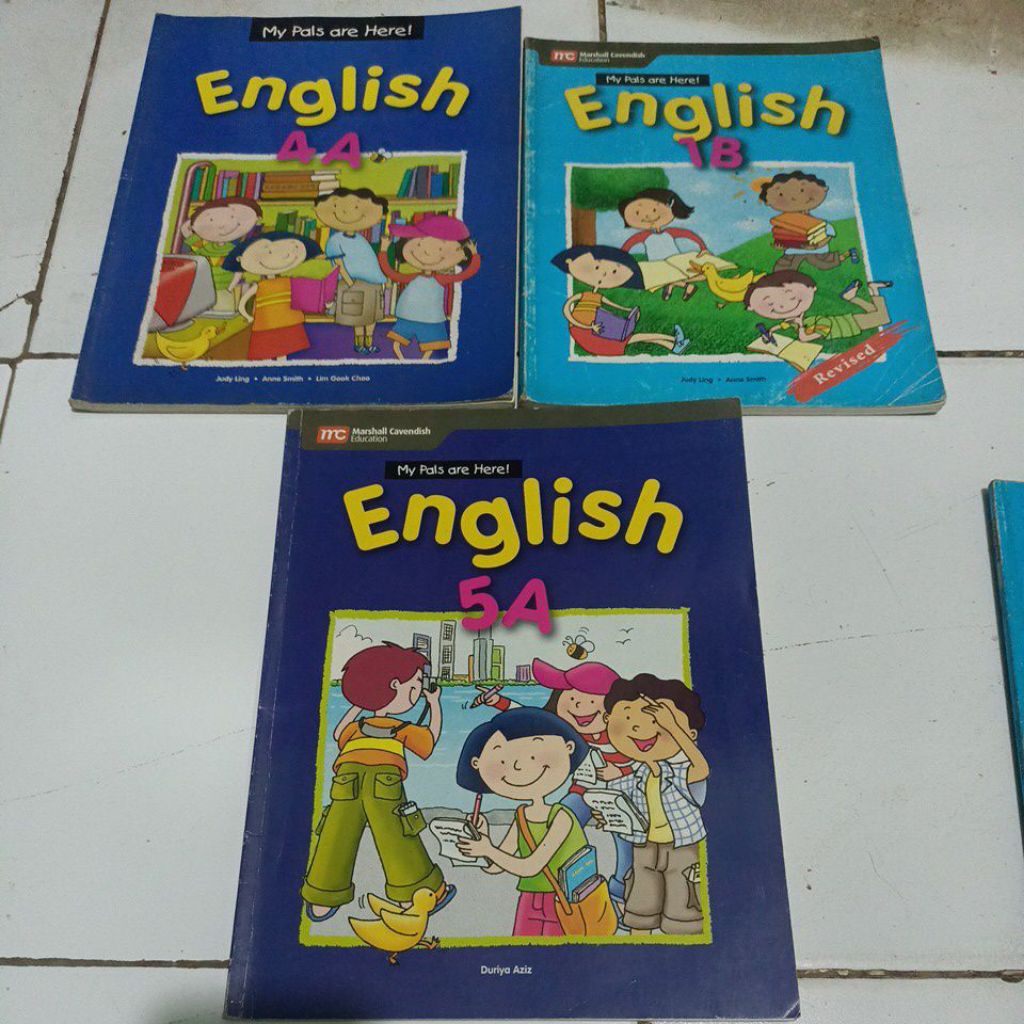 Jual ori MY PALS ARE HERE ENGLISH TEXTBOOK DAN WORKBOOK 1A. 1B 2B. 3A ...