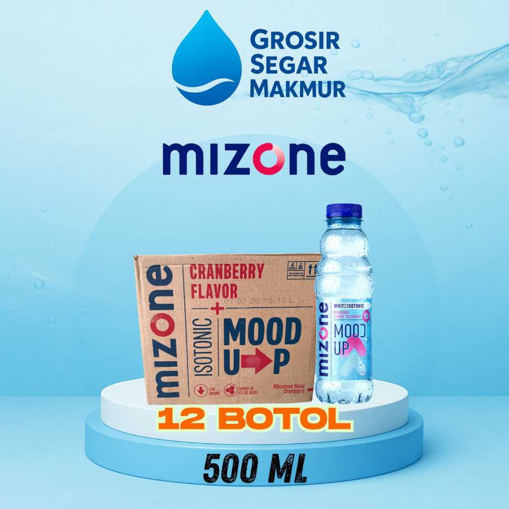 Jual MIZONE CRANBERRY FLAVOR 500 ml botol ( 1 dus 12 botol ) | Shopee ...