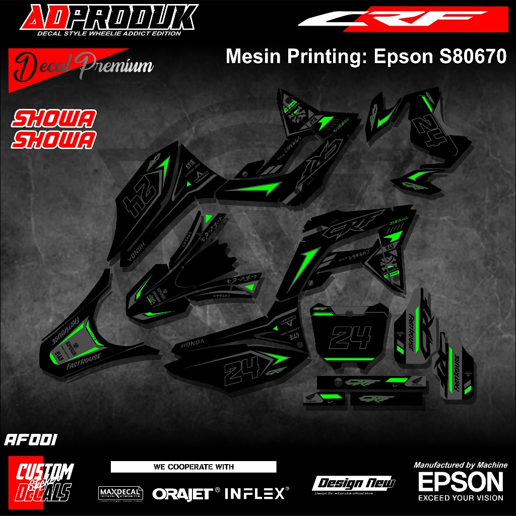 Jual Joeley_Id Decal Stiker Crf 150L Full Body Premium - Stiker Stiker ...