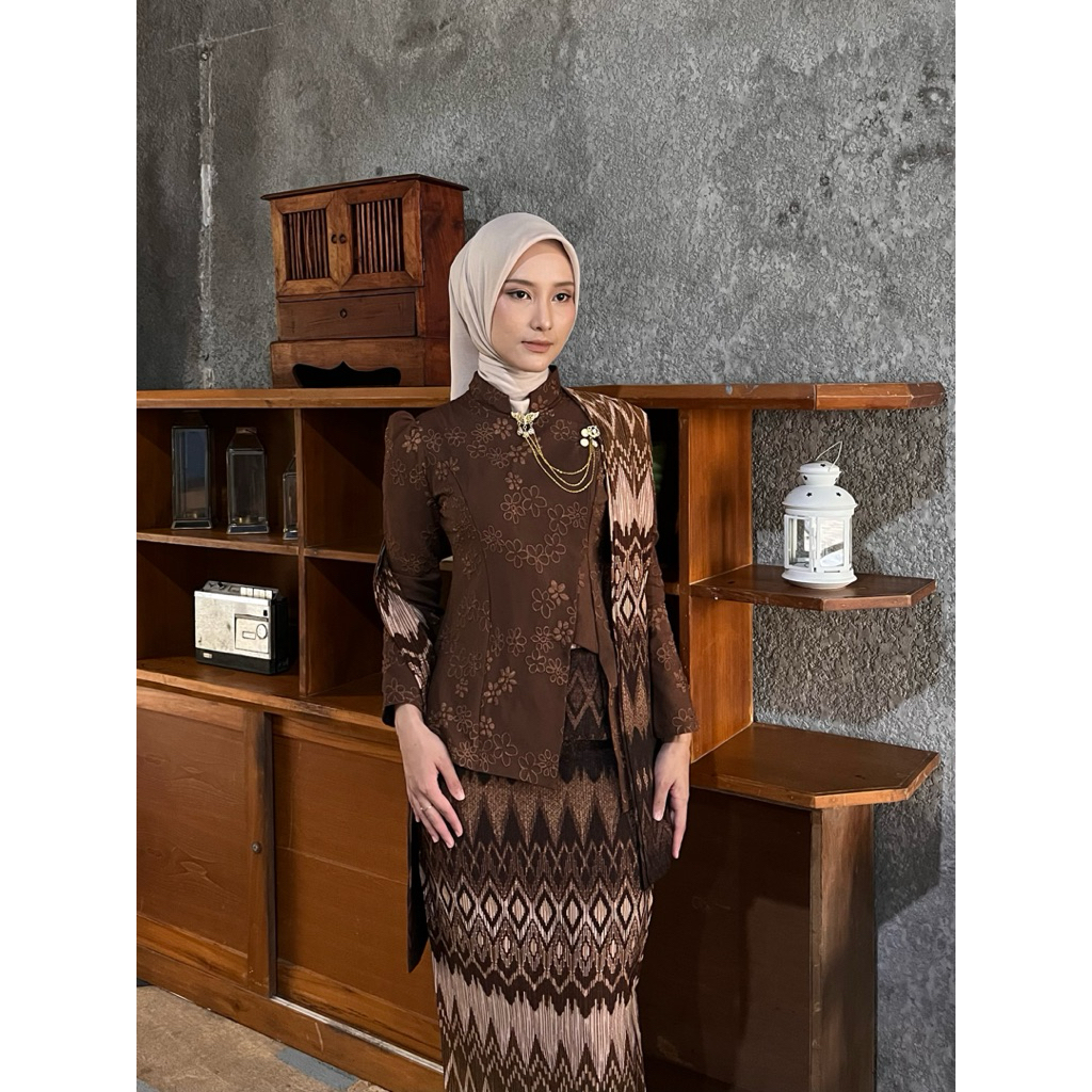Jual (Akita- KEBAYA JANGGAN ARUM SERIES ) Set Couple Atasan Blouse ...