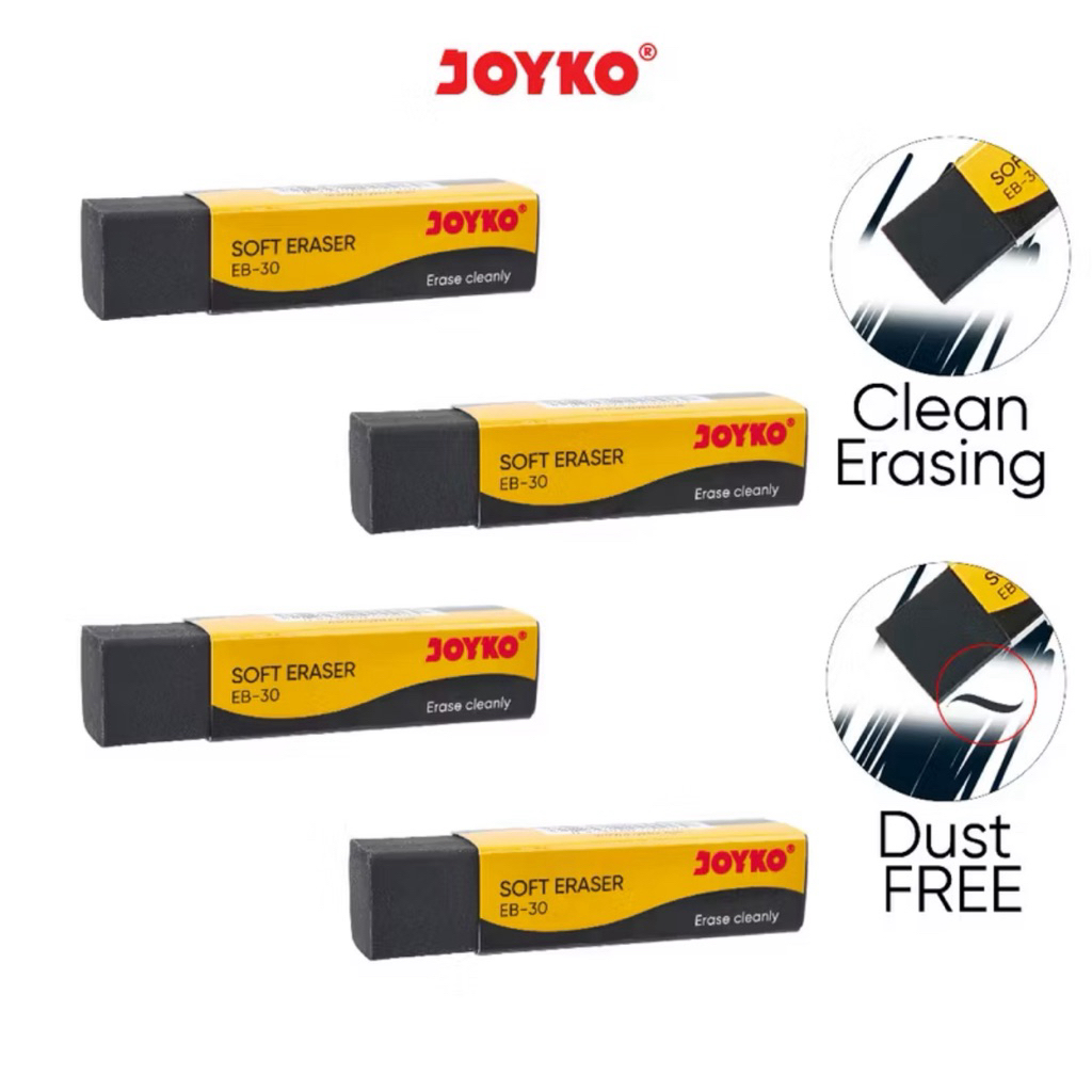 Jual Eraser Penghapus Joyko EB-30 STIP HAPUSAN BESAR isi 30 Penghapus ...