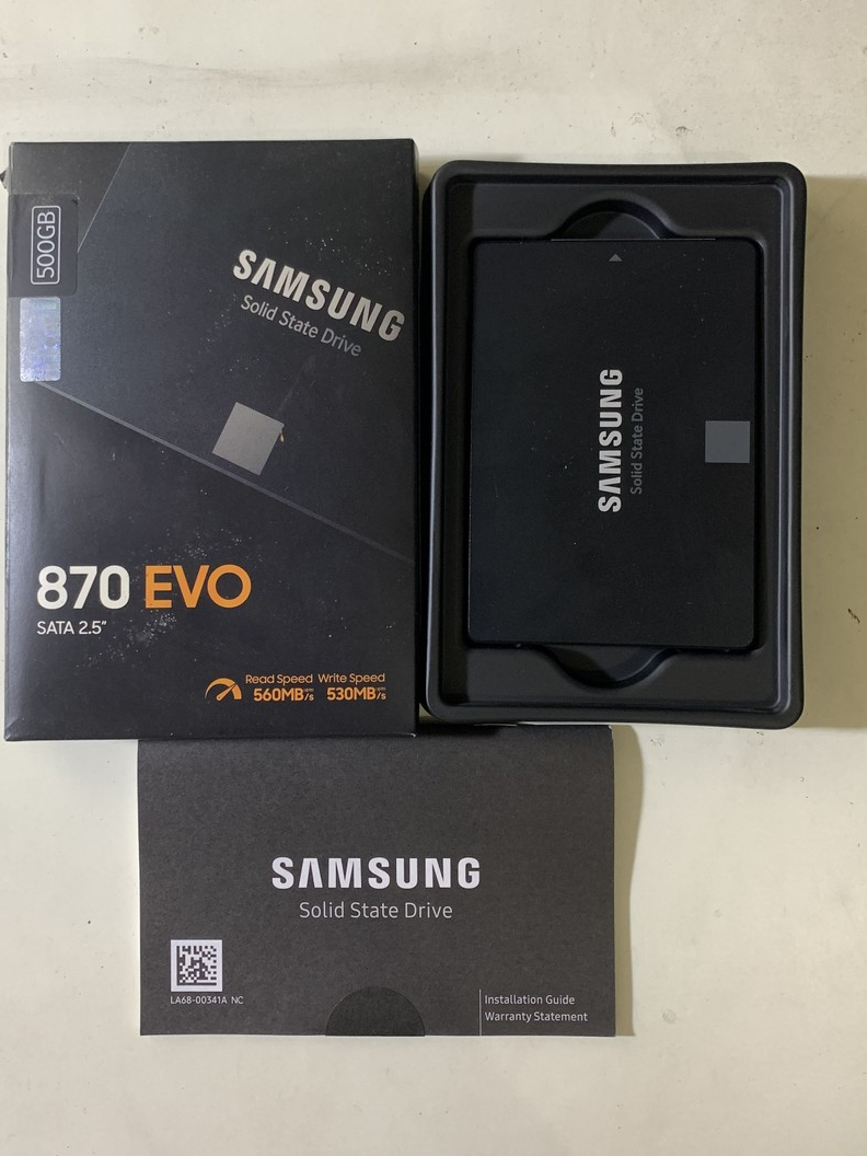 Jual [2nd] SSD SATA Samsung 870 EVO 500 GB (FULLSET) | Shopee Indonesia