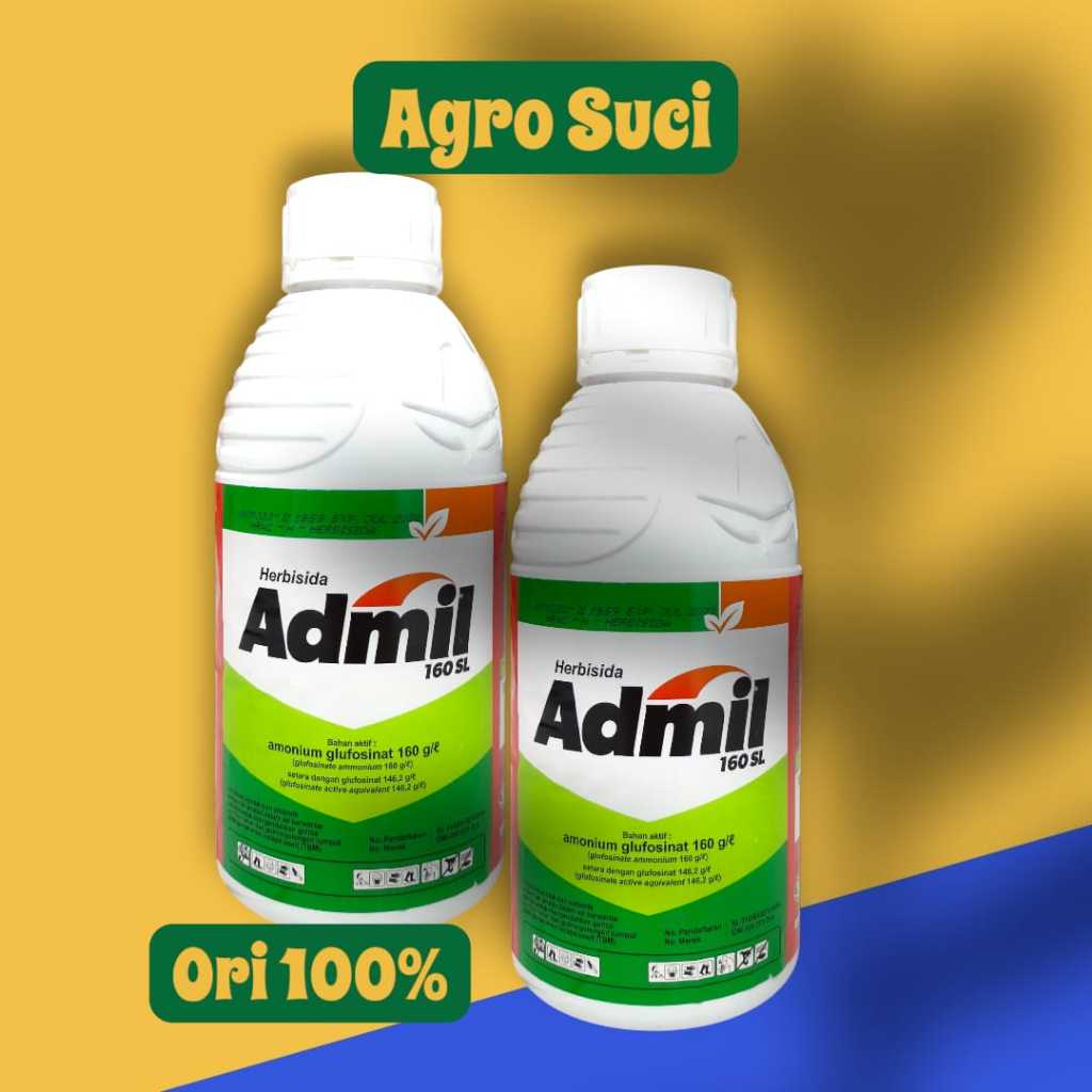 Jual Herbisida Sistemik Rumput Lulangan ADMIL 160 SL - 1 Liter | Shopee ...