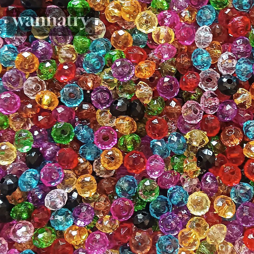 Jual 15gr Mote Ceko Manik Ceko Ringan Bebas Pilih Warna Manik Akrilik ...