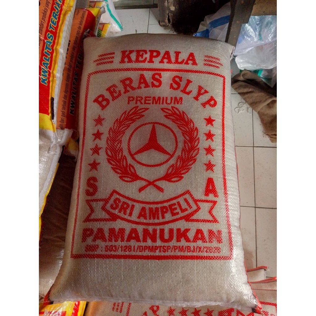 Jual Beras Pera Pra FN PN IR 42 Khusus Lontong / Ketupat Cap Mercy 20Kg ...