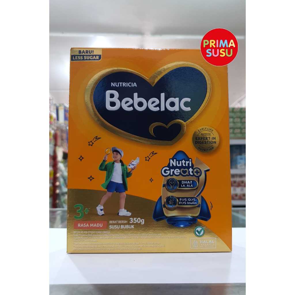 Jual BEBELAC 3+ 350GR USIA 3 - 5 TAHUN VANILA MADU | Shopee Indonesia