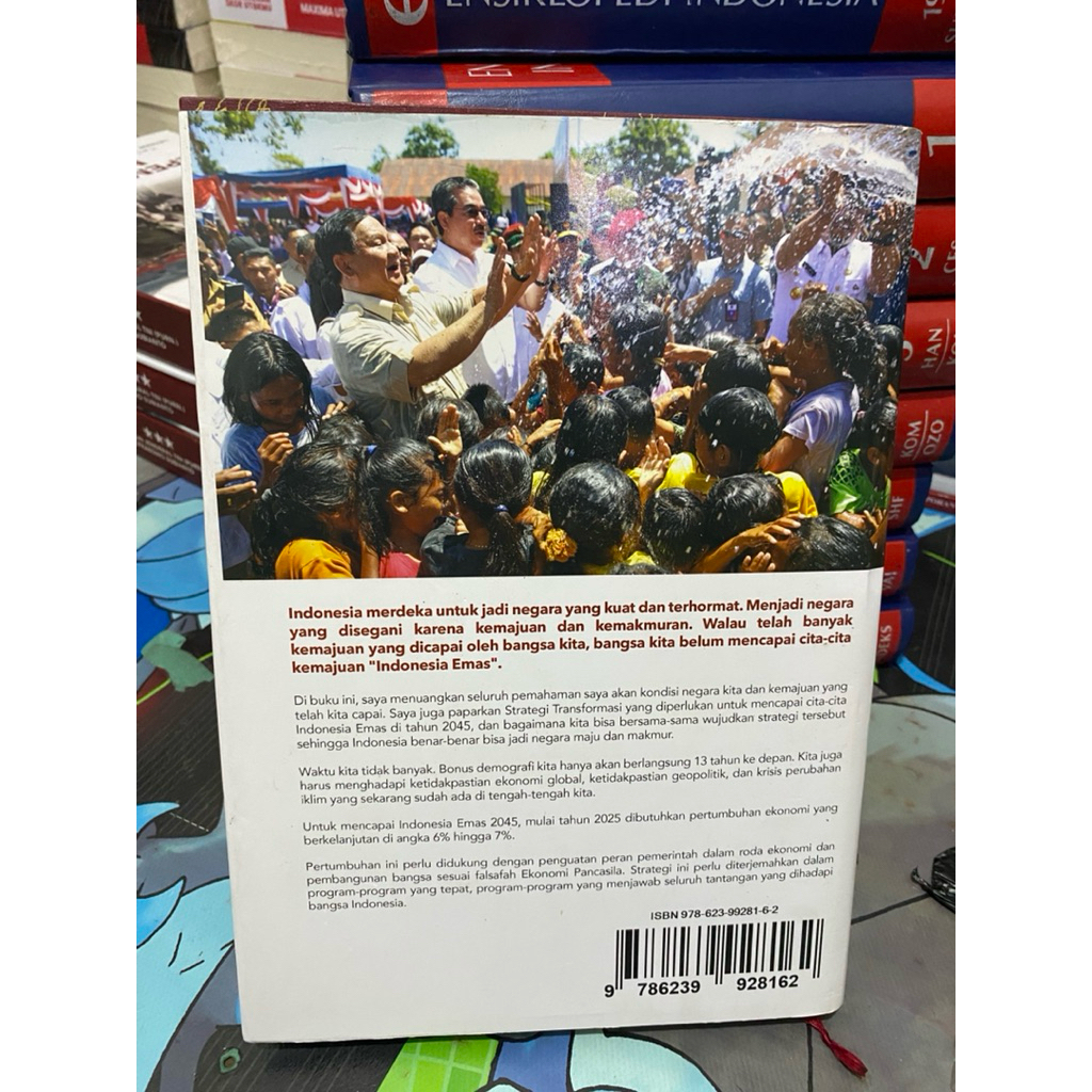 Jual BUKU GAGASAN STRATEGIS PRABOWO SUBIANTO STRATEGI TRANSFORMASI BANGSA MENUJU INDONESIA EMAS ...
