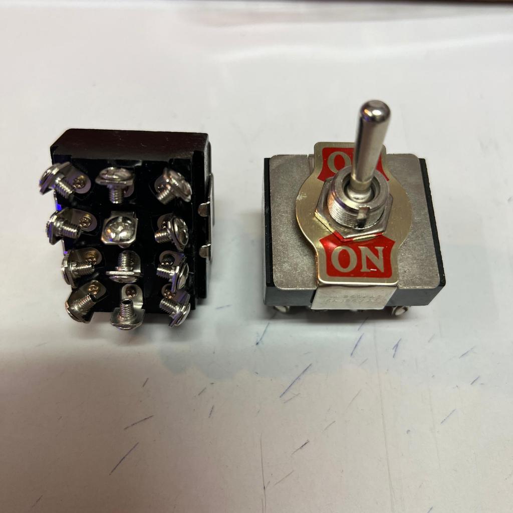 Jual Togle Toggle Switch 12Pin 12 Pin 12p 12 p On Off (ON ON tulisan ...