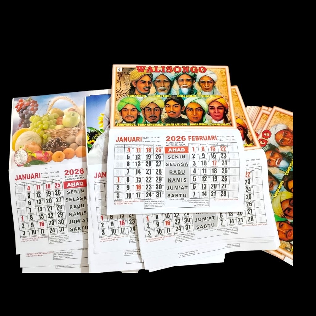 Jual kalender wuku Jawa 2026 | Shopee Indonesia