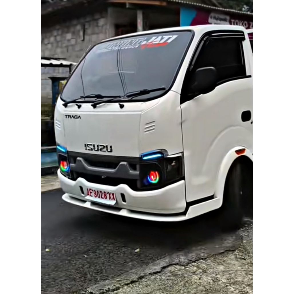 Jual SPOILER TAMBAHAN BAMPER ISUZU TRAGA MINIMALIS PNP(PLAT BESI ...