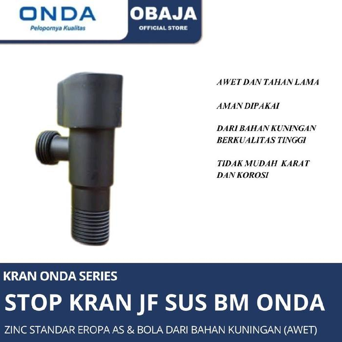 Jual Onda Stop Kran JF SUS BM / Stop Kran Shower WC Closet JF SUS BM 1/ ...