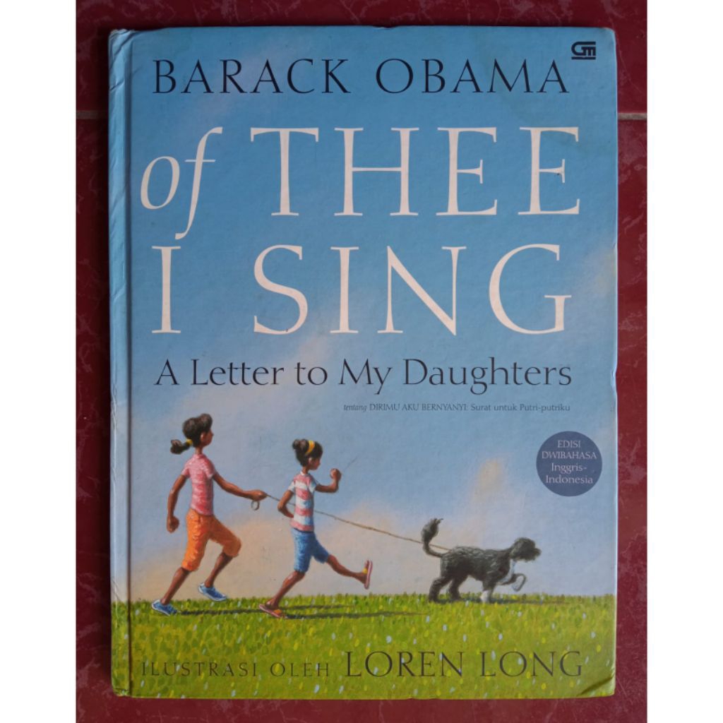Jual Of thee I sing: A letter to my daughters - Tentang dirimu aku ...