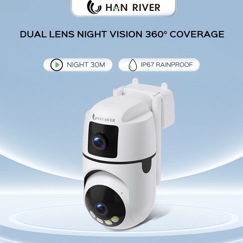 Jual HAN RIVER Smart Camera CCTV Indoor Outdoor pelacakan Manusia HD ...