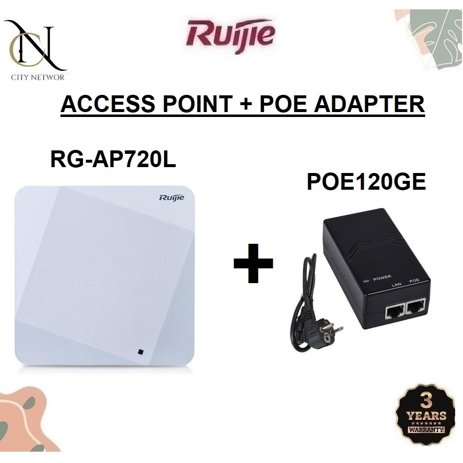 Jual RG-AP720-L + Poe 120GE Access Point Ceiling Indoor RG-AP720L RG ...