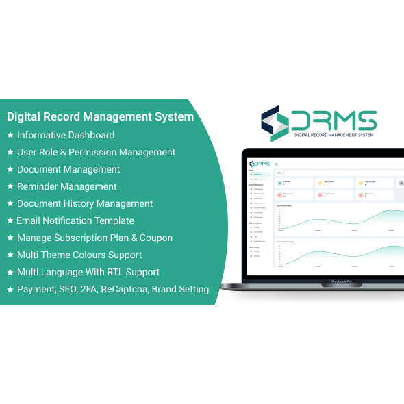 Jual Source Code - DRMS SaaS v2.0 – Digital Record Management System ...