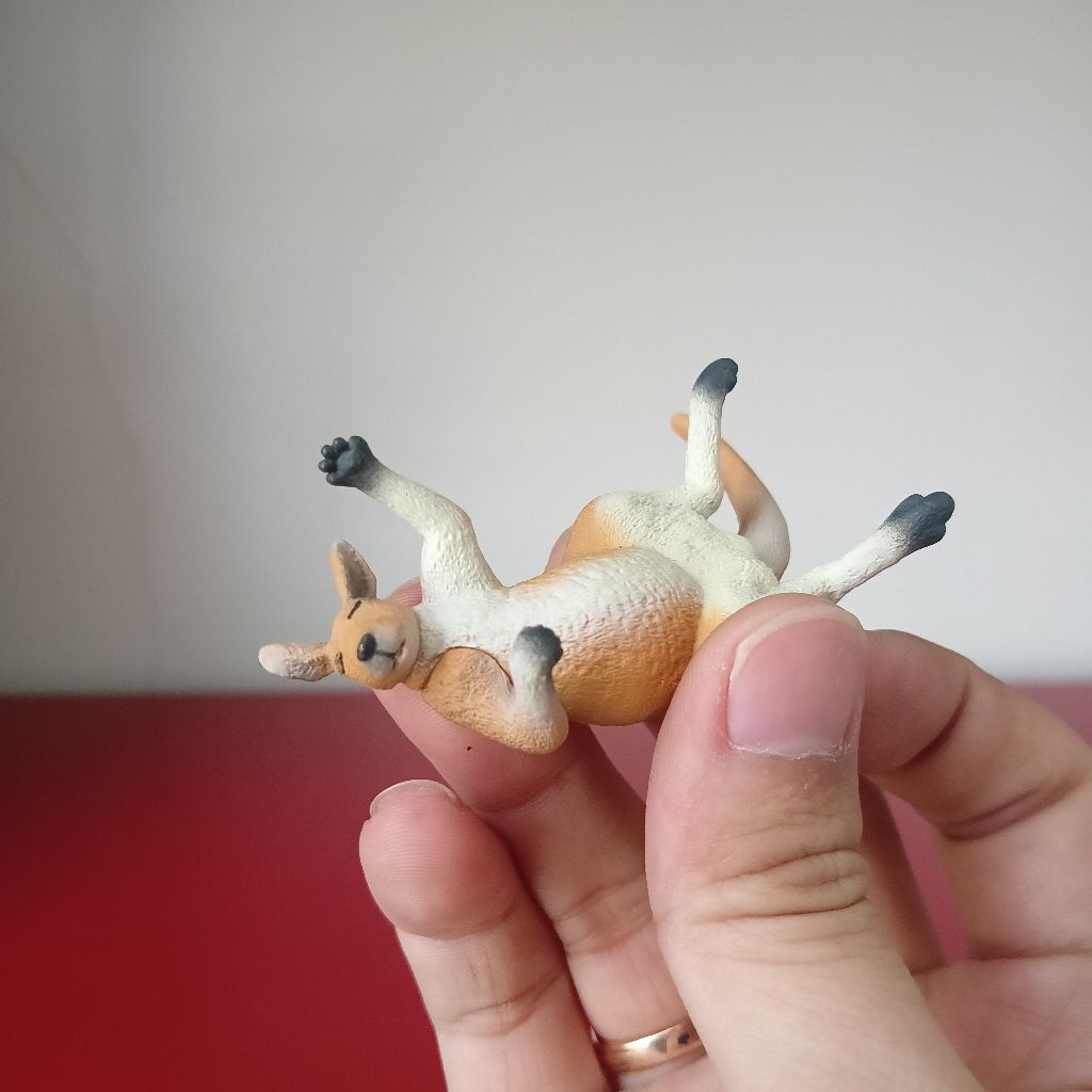 Jual Takara Kaiyodo Panda’s Ana Sleeping Animal Kangaroo Figure ...