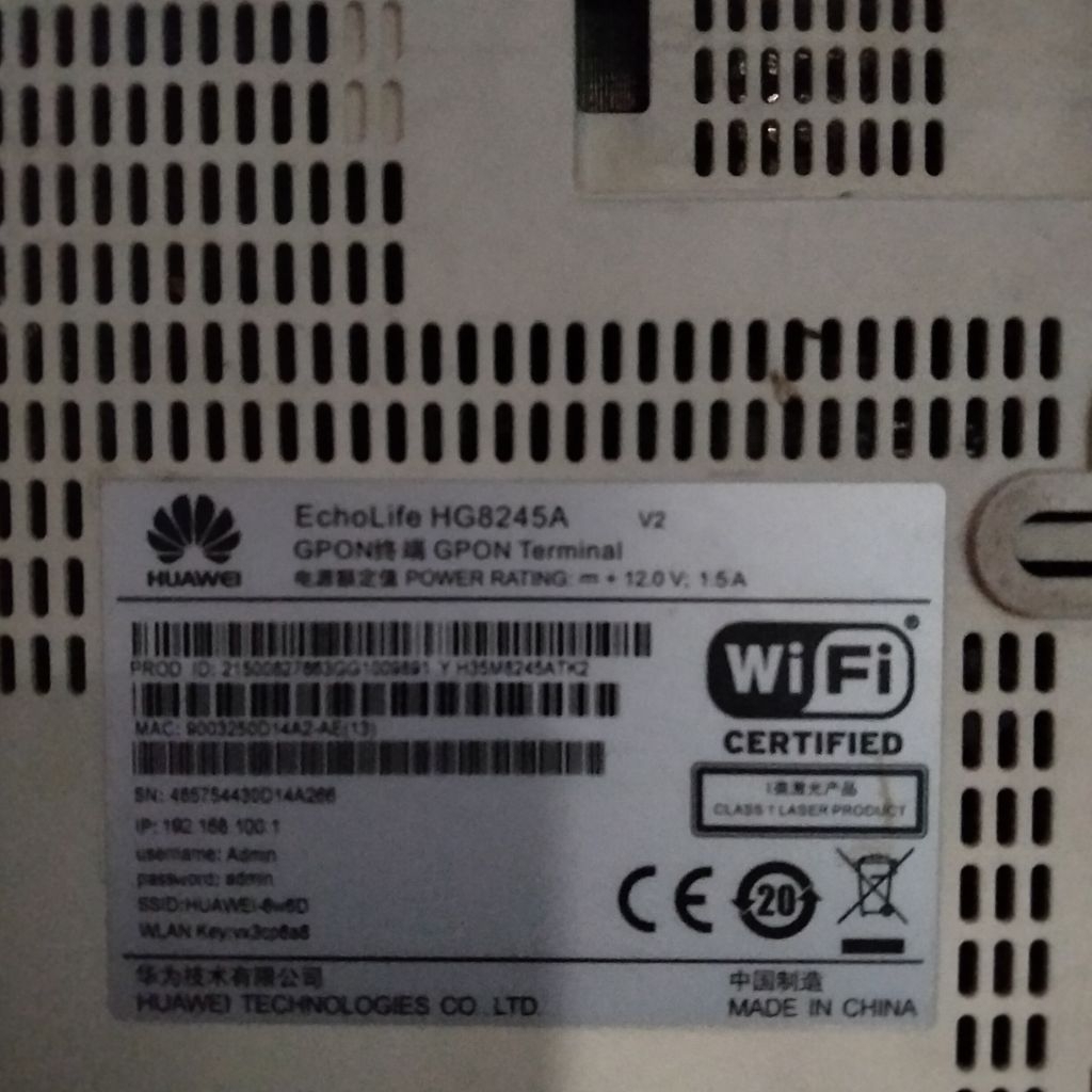 Jual Huawei HG8245A v2 port biru unit only | Shopee Indonesia