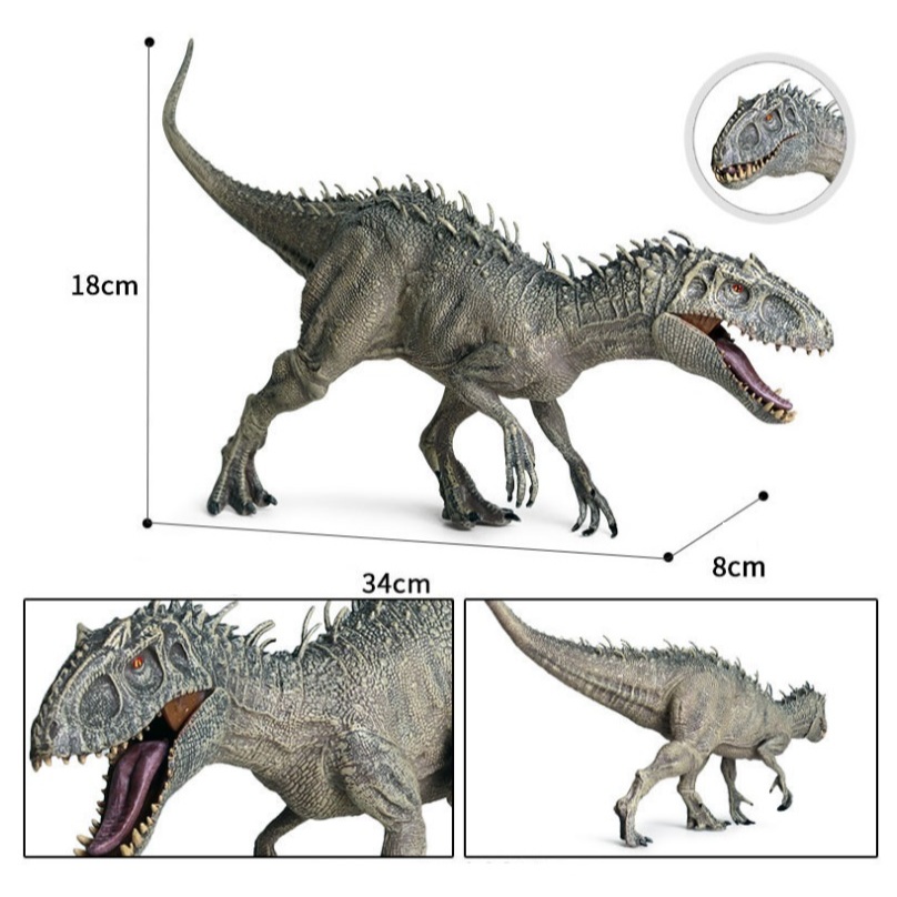 Jual Figure Action Dinosaurus Jurrasic World / Indominus Rex Tyrex ...