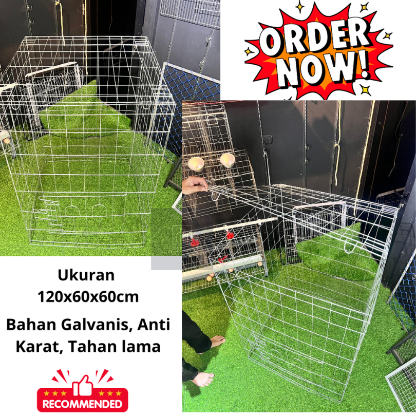 Jual KANDANG UMBARAN GALVANIS ANTI KARAT, KANDANG FLYING PLANE | Shopee ...