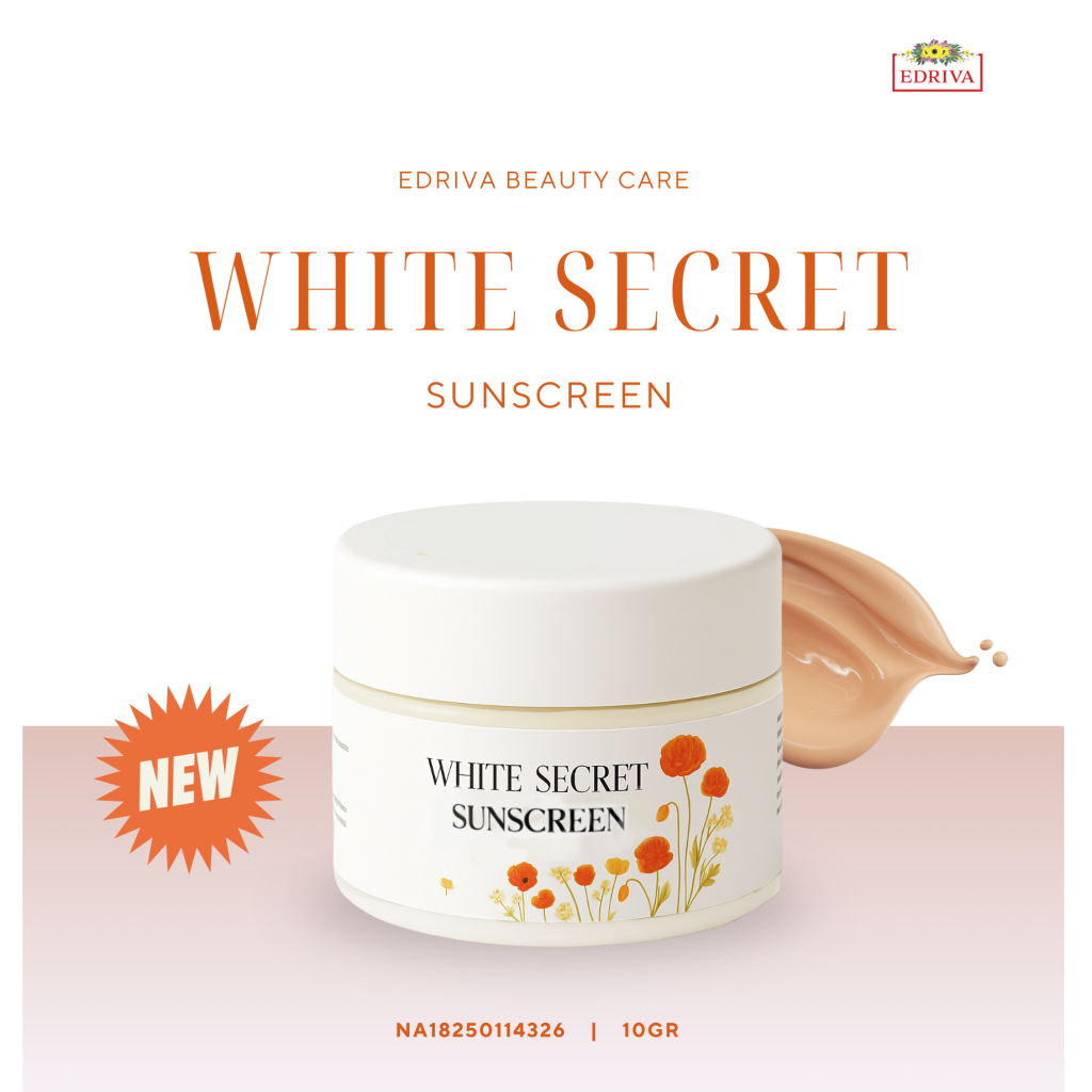 Jual EDRIVA WHITE SECRET SUNSCREEN - SUNCSREEN SUNBLOCK WITH ...