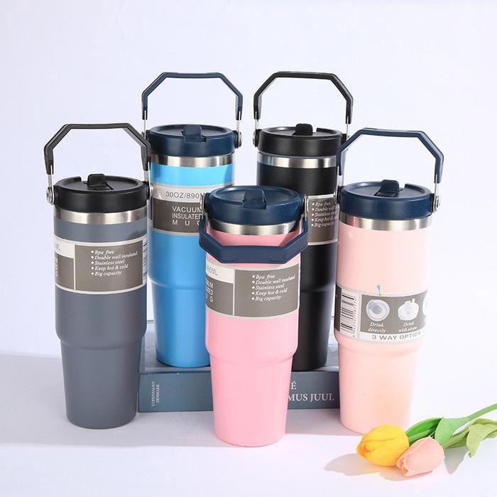 Jual Tumbler Tyso 900ml Anti Bocor Panas Dingin Mug Tyso | Shopee Indonesia