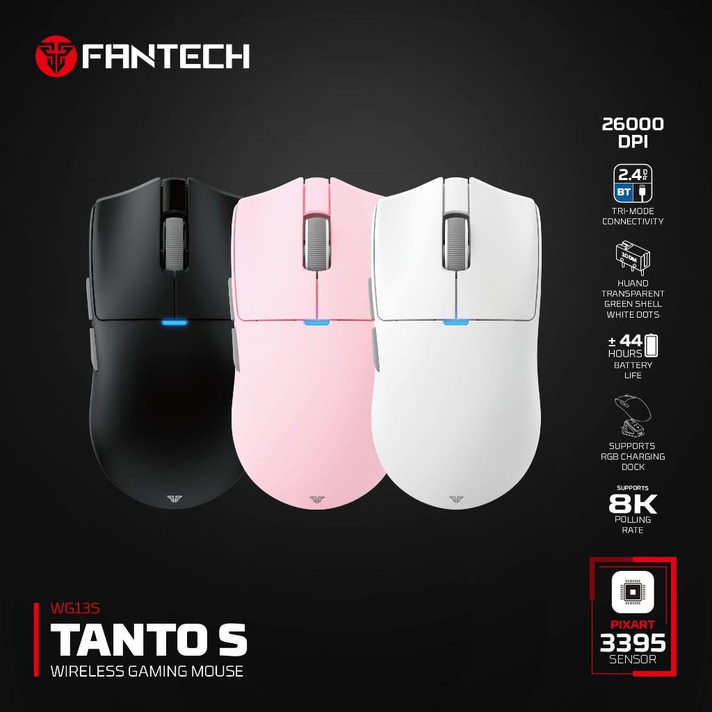 Jual Fantech WG13S WG-13S TANTO S Wireless Gaming Mouse PAW 3395 Tri ...