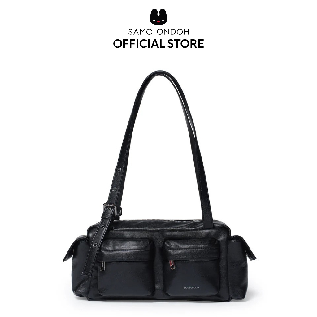 Jual Samo Ondoh Pocket Utility Bag M Nappa Black | Shopee Indonesia