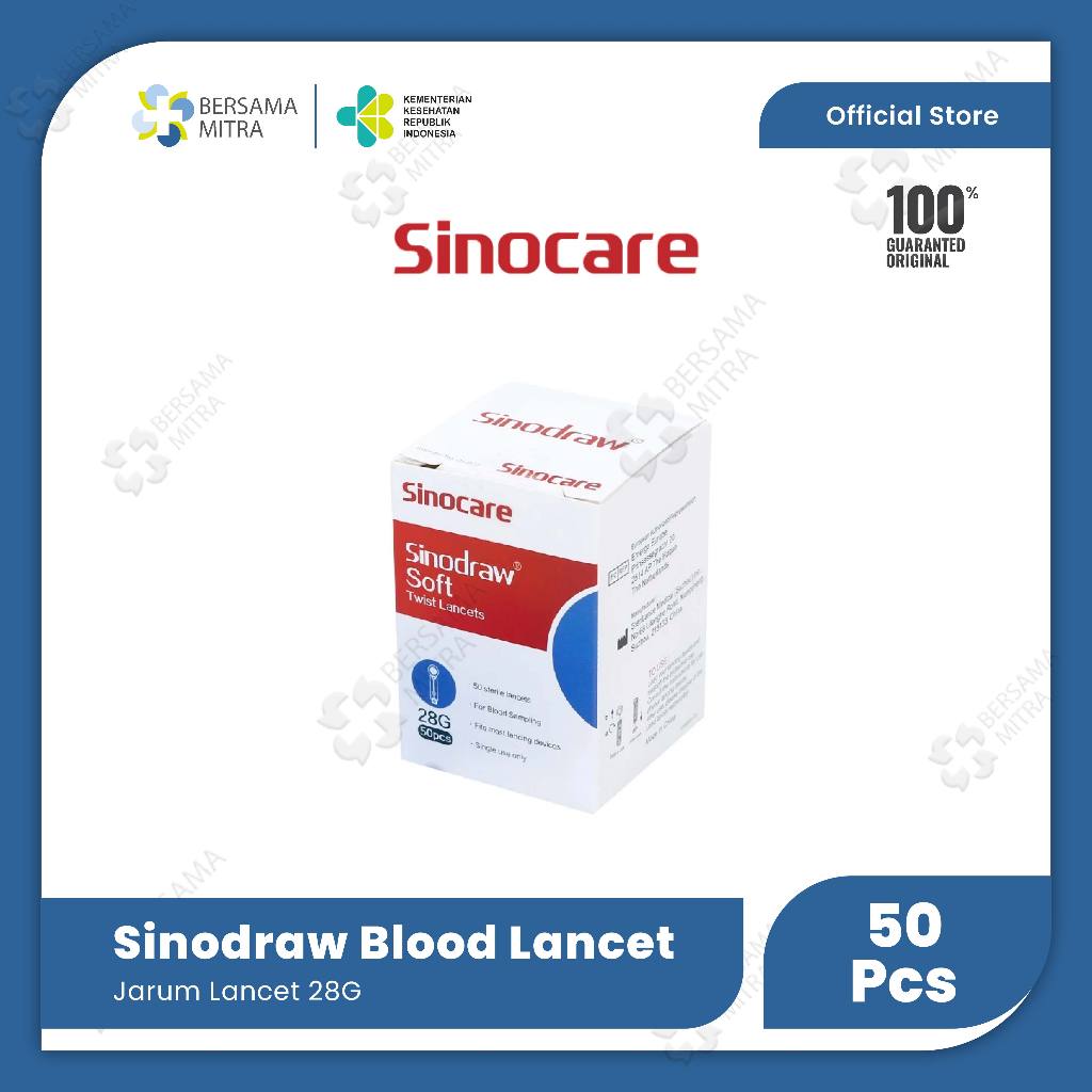 Jual Sinocare Jarum / Lancet Soft Twist Sinocare 28G Isi 50 | Shopee ...