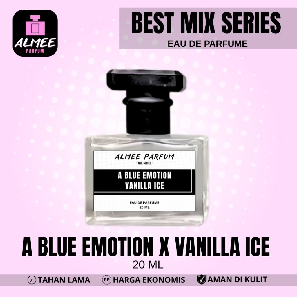 Jual ALMEE PARFUM - MIX PARFUM A BLUE EMOTION X VANILLA ICE 20 ML ...