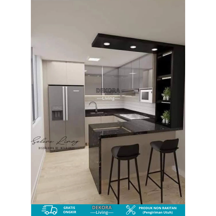 Jual Mini Bar Minimalis Modern Model 005 - Plywood Non Rakitan & Bisa ...
