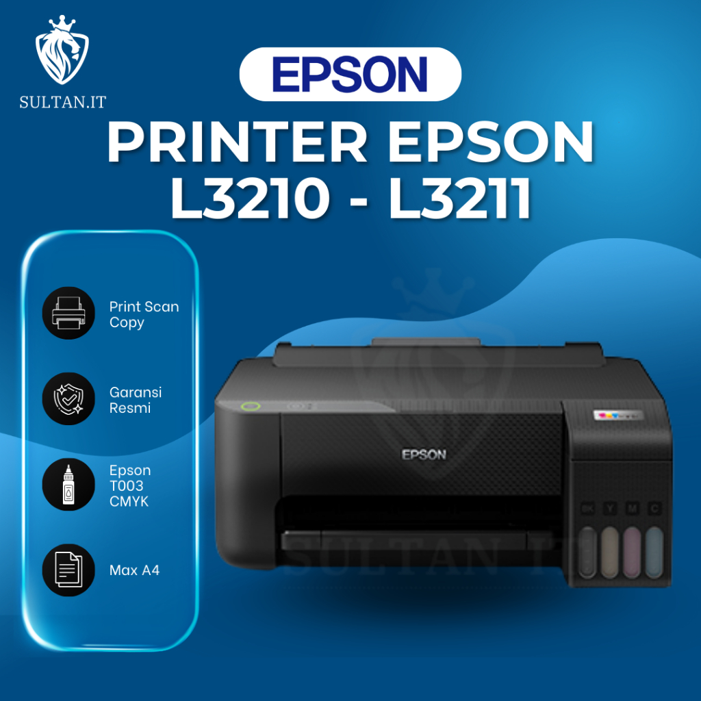 Jual Epson L3210 L3211 All in One Ink Tank Printer (Print,Scan,Copy ...