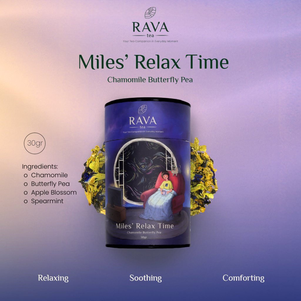 Jual Chamomile Butterfly Pea (Telang) - Rava Tea: Miles' Relax Times ...