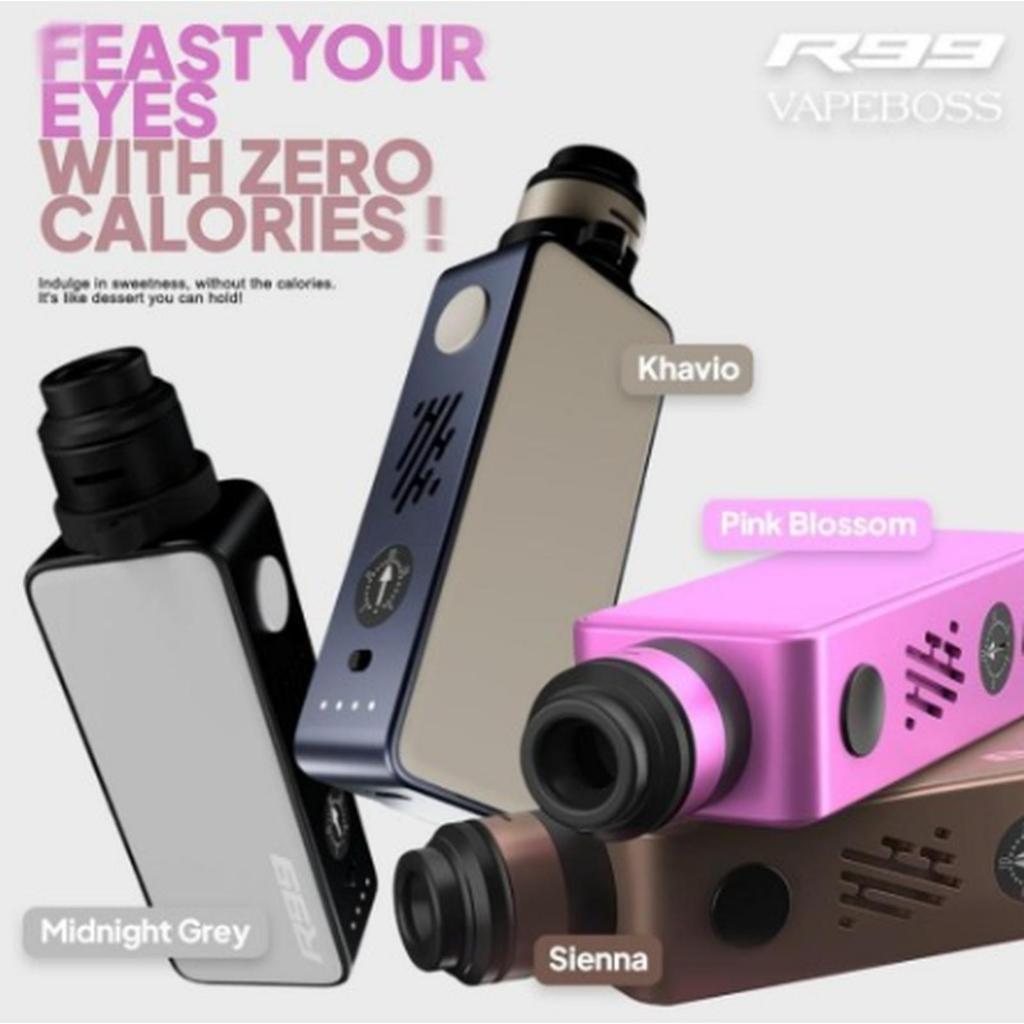 Jual Mod Vape Hotcig R99 Mod Kit 99W Noir By Hotcig x Vapeboss | Shopee ...