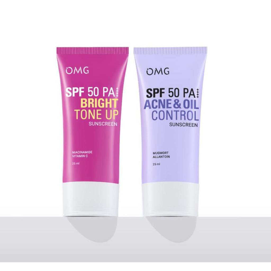 Jual OMG OH MY GLOW UV Barrier Sunscreen SPF 50 PA++++ 25 ml | OMG ...