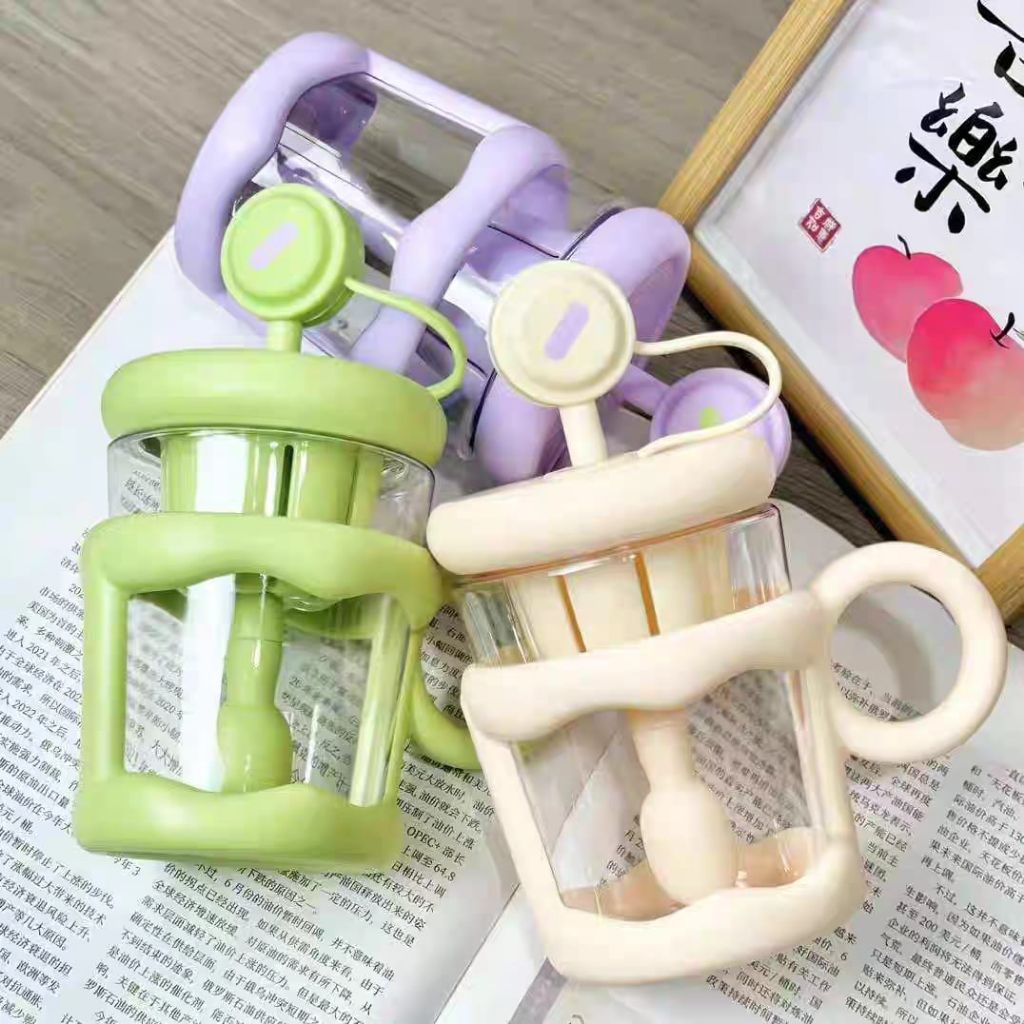 Jual Cut water bottle cup/Botol minum Tumbler kapasitas 500ml/Aesthetic ...