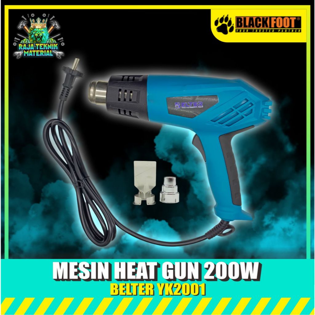 Jual BELTER Mesin Heat Gun 2000W / Hot Gun Blower Gun Panas Mesin ...
