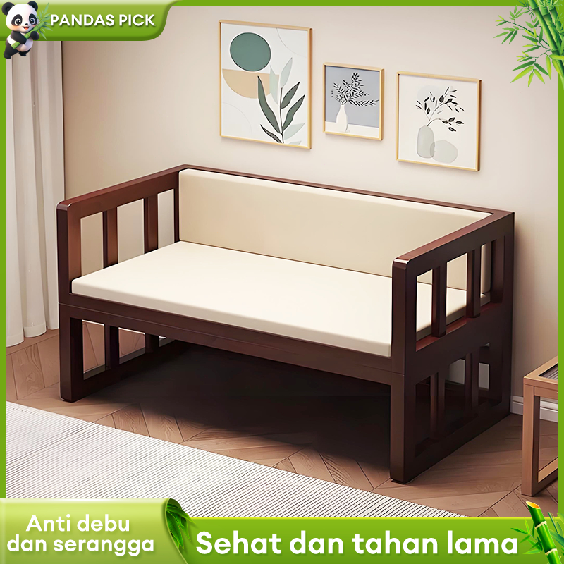 Jual Sofa Bed Lipat Sofa Bambu Lipat Tempat Tidur Portable Praktis ...