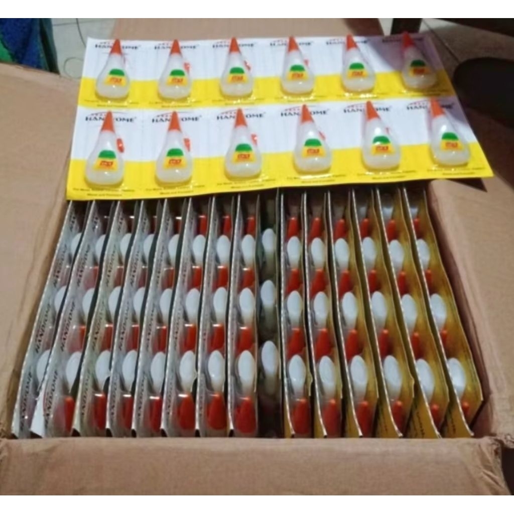 Jual LEM POWER PER DUS ISI 30 RENCENG ( 12pcs x 30 = 360 Pcs ) Lem ...
