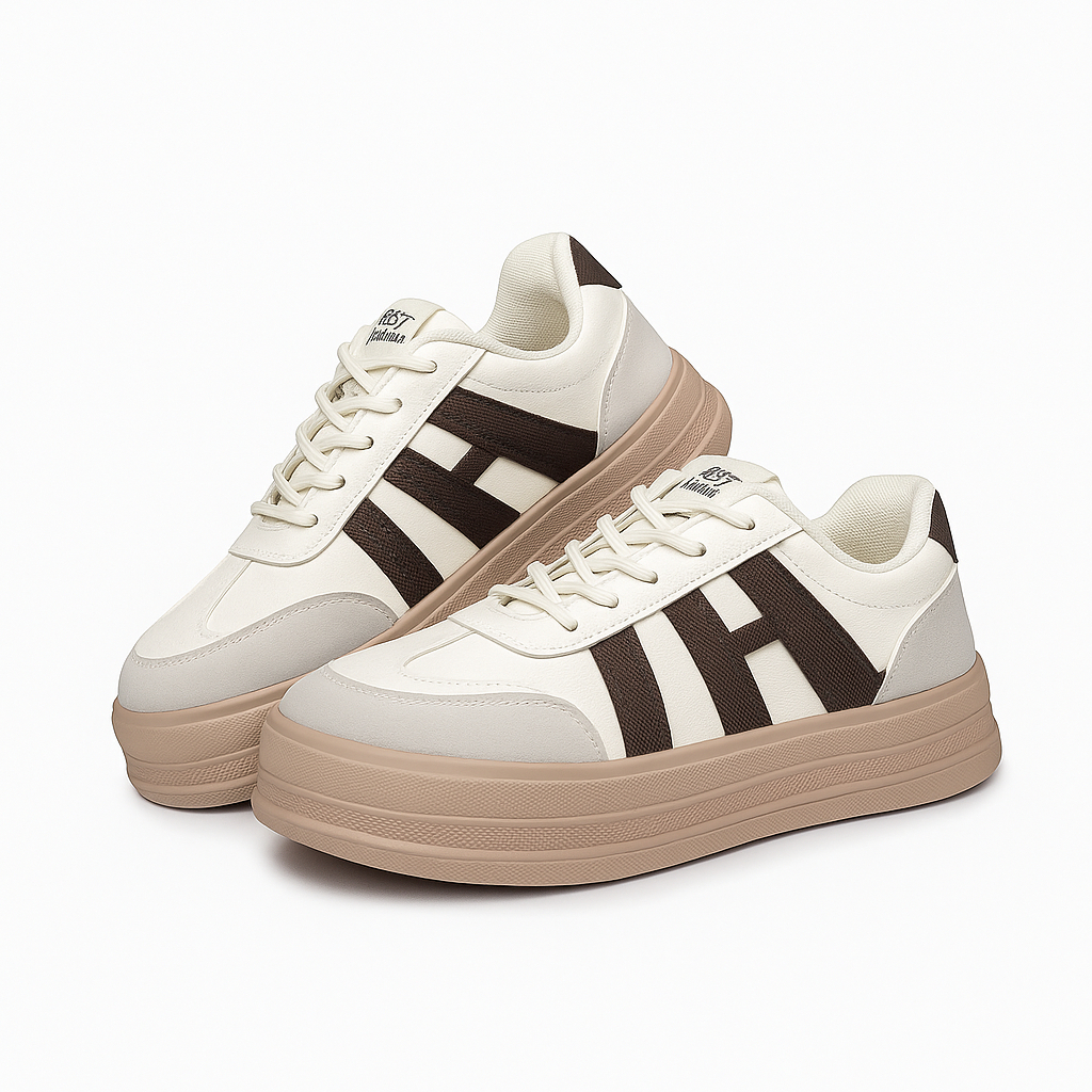 Jual Sepatu sneakers putih wanita "Free Box" Size (36 - 40) Sepatu ...