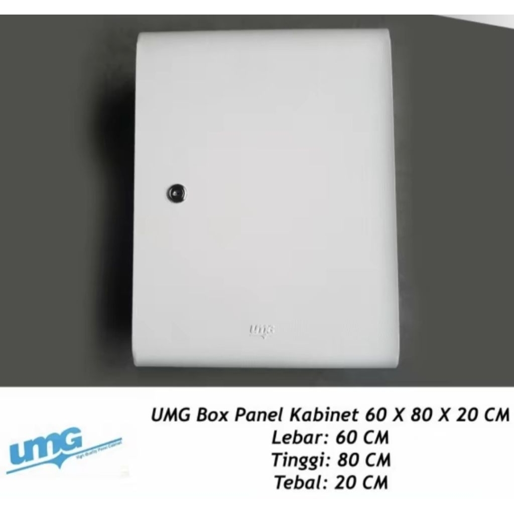 Jual UMG Box Panel Kabinet Powder Coating 60x80x20 cm Kotak 60 x 80 x ...