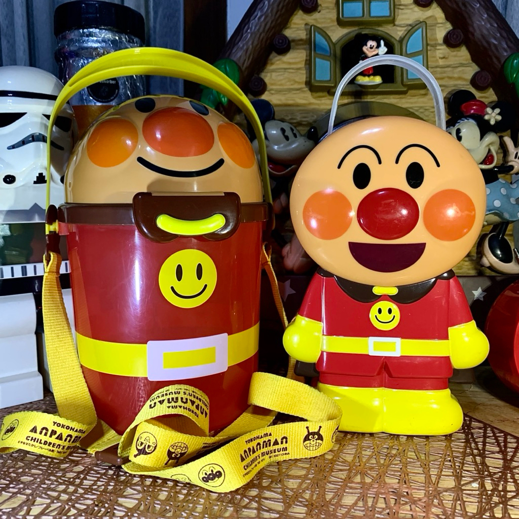 Jual Jual Anpanman popcorn bucket/ snack storage/ kAnpanman toys ...