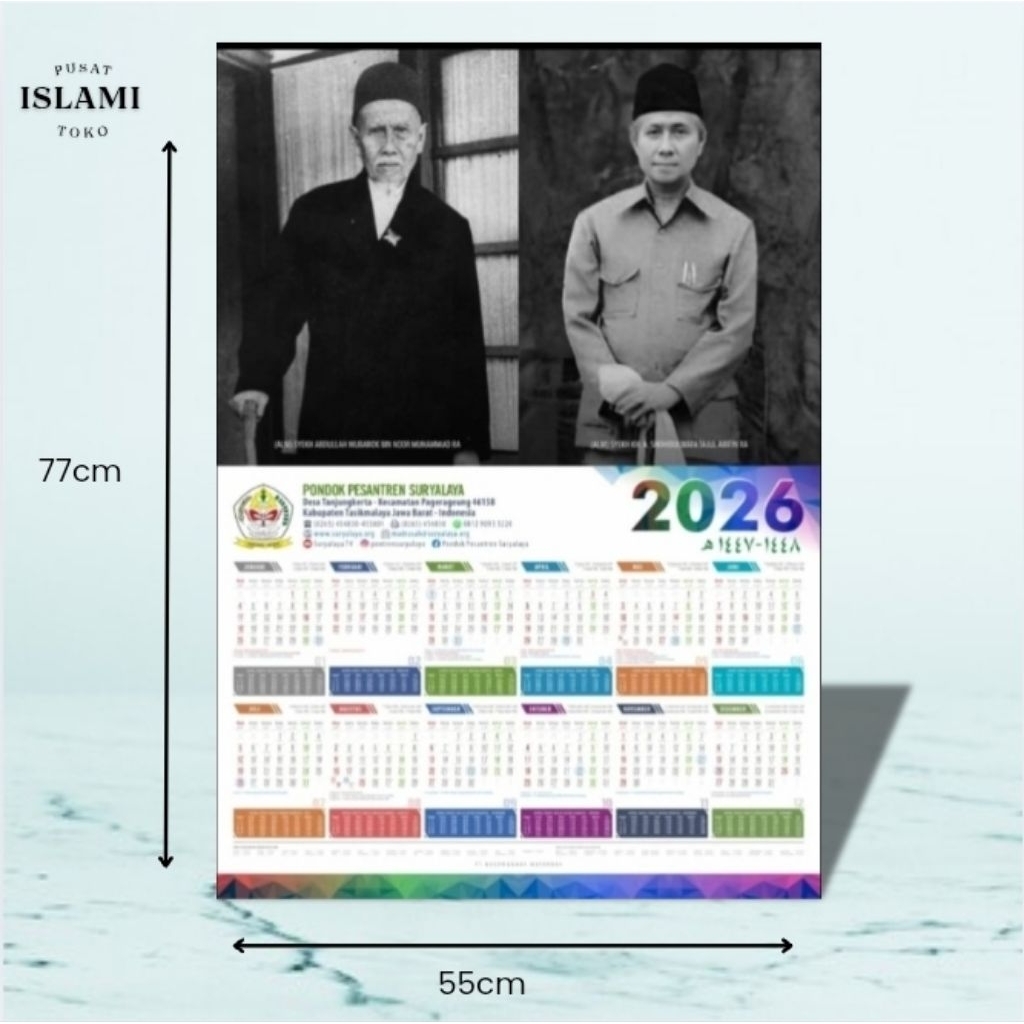 Jual Kalender Pondok Pesantren Suryalaya 2026 | Shopee Indonesia
